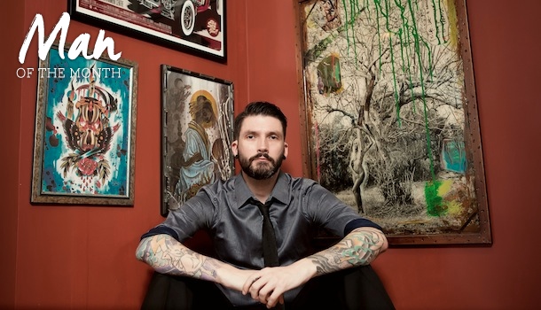 Man of the Month: Rob Kelly, Owner of BLACKOUT TATTOO